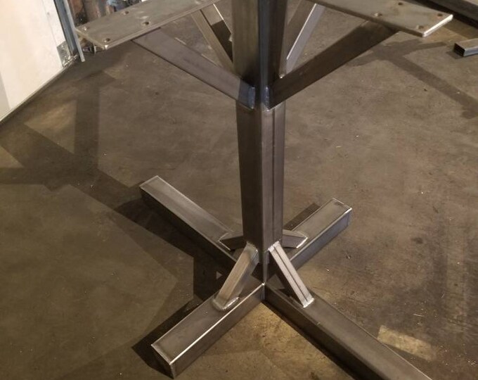 Metal Table Legs, Cool Metal Table Bases, Industrial, Farmhouse, Free Shipping On Orders $35
