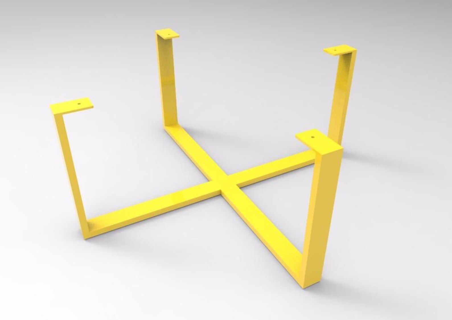 Metal Table Base Industrial Farmhouse - Etsy