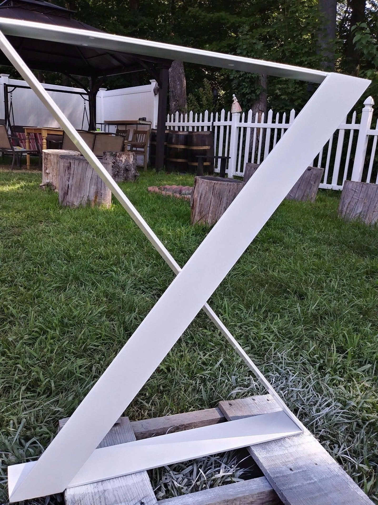 X Shaped Steel Table Base Industrial Metal Base - Etsy