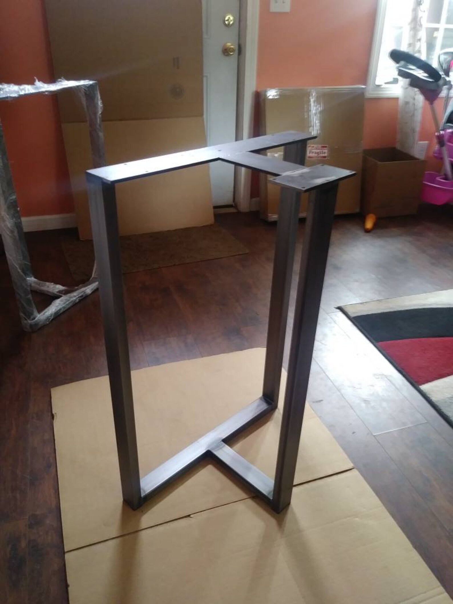 Counter Height Metal Table Base | Etsy