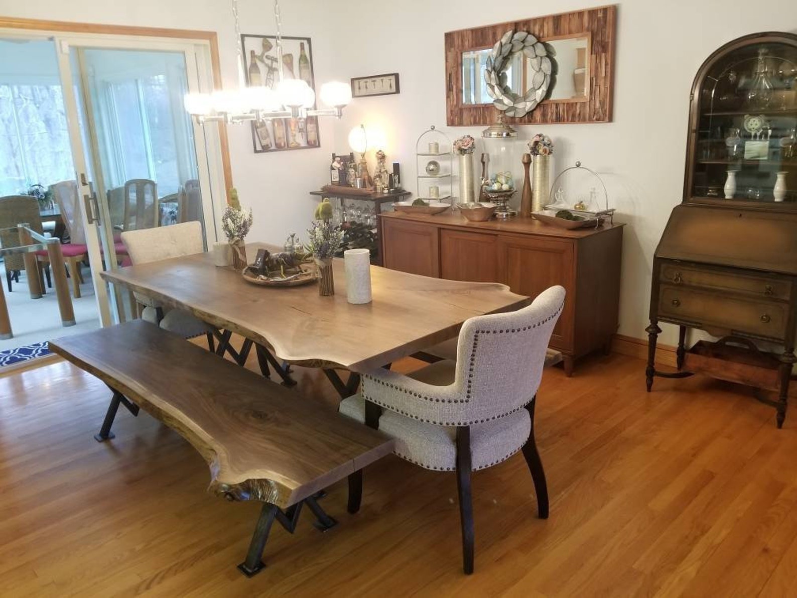 Counter Height Table Base, Industrial, Custom Sizes and Colors - Etsy