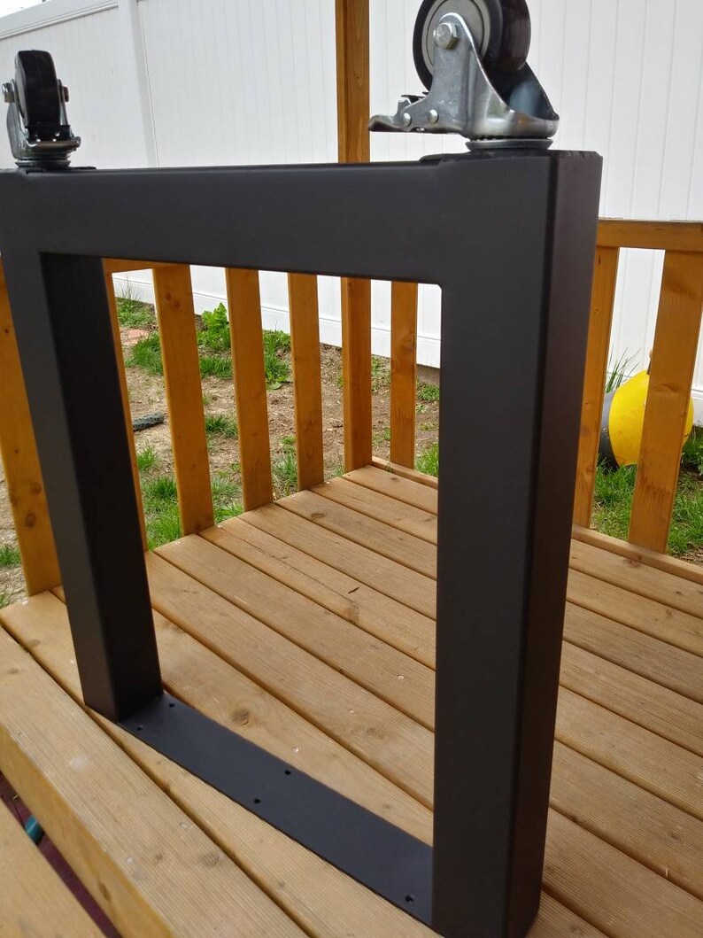 Metal Table Base Wheels Metal Table Legs Heavy Duty Table - Etsy Canada