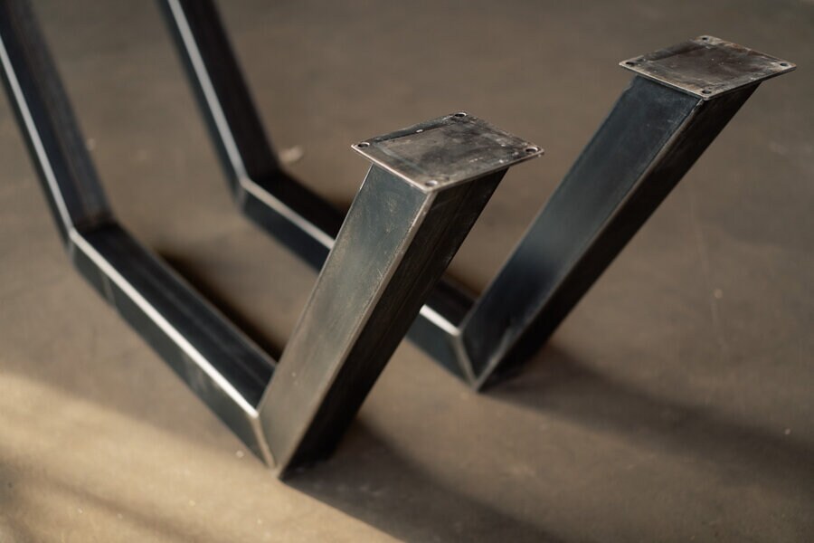 Metal Table Legs, European Classic Design, Industrial Steel Base