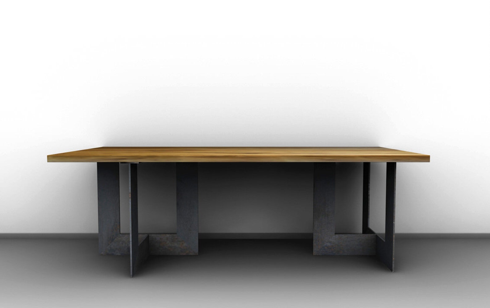 Metal Table Base T-shaped Table Legs Industrial Table Base - Etsy