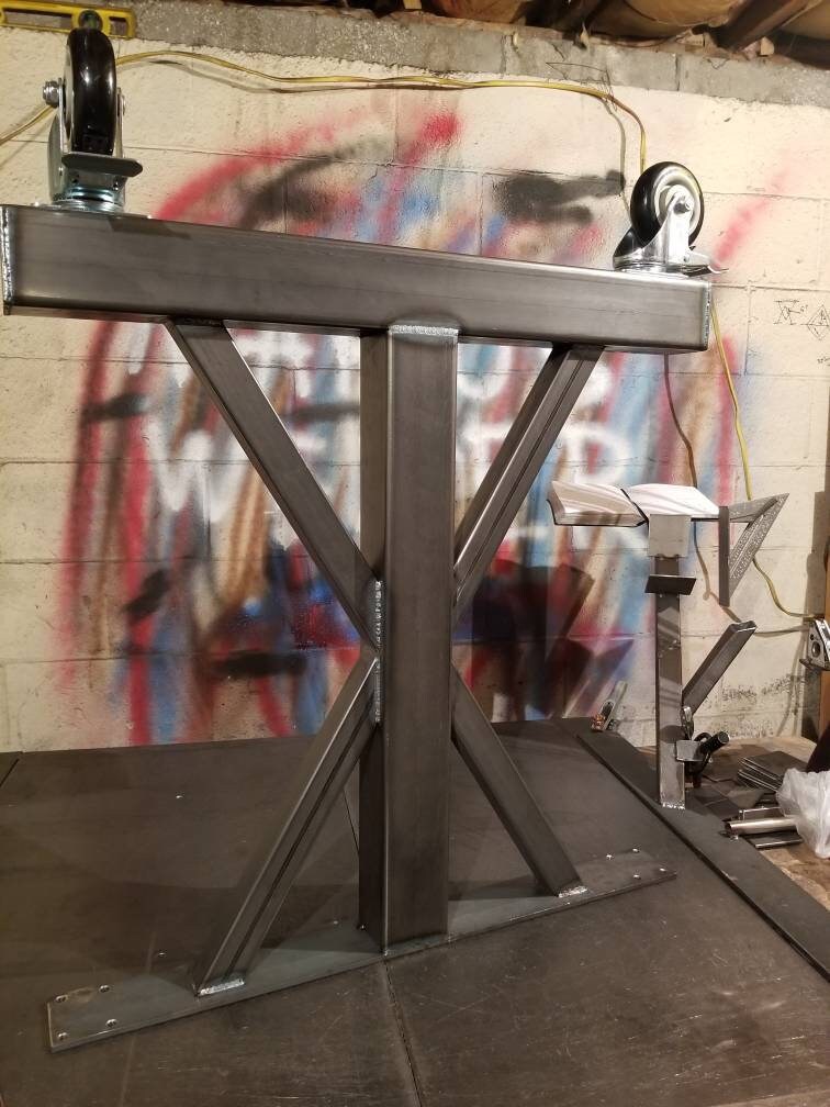 Metal Table Legs, Casters, Super Industrial