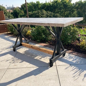 Rolling Table - Etsy