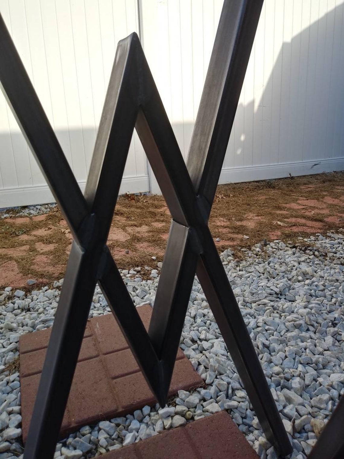 Counter Height Table Base Industrial Custom Sizes and Colors - Etsy