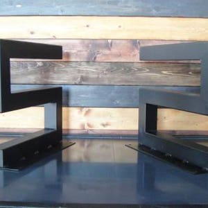 S-shaped Metal Table Legs Industrial - Etsy