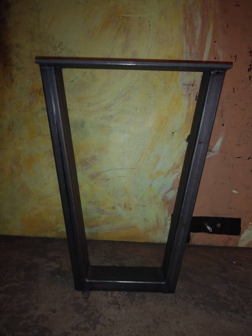 Tapered Metal Table Base-1x2 tubing-heavy duty metal base