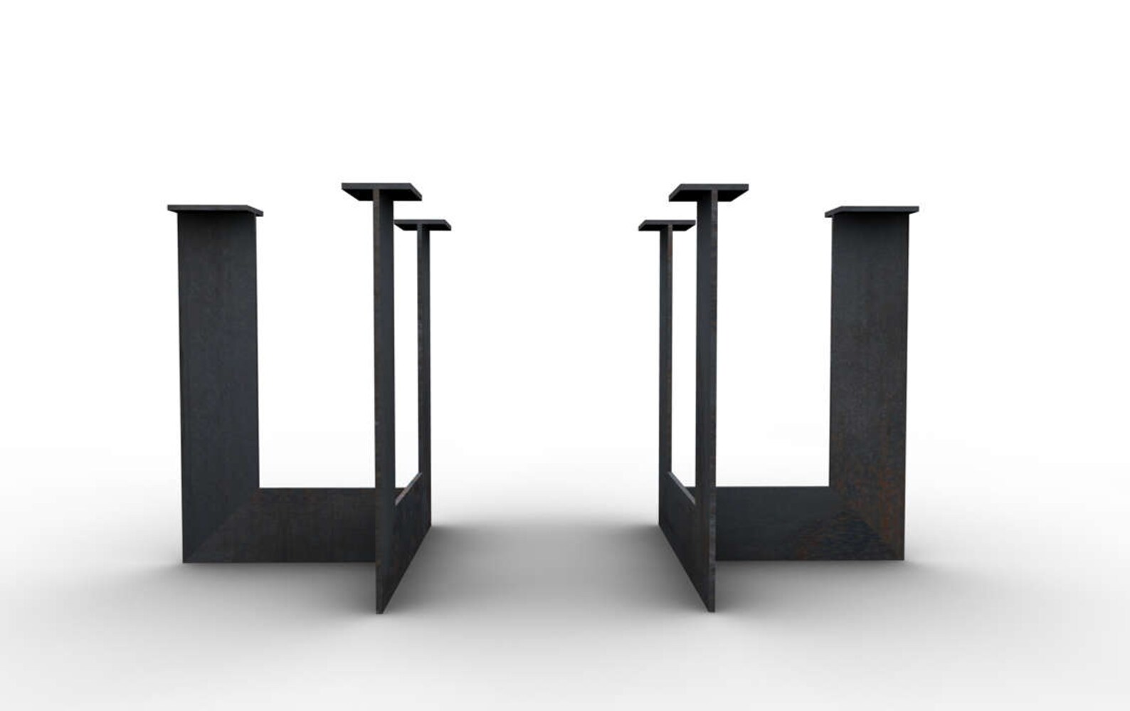 Metal Table Base T-shaped Table Legs Industrial Table Base | Etsy