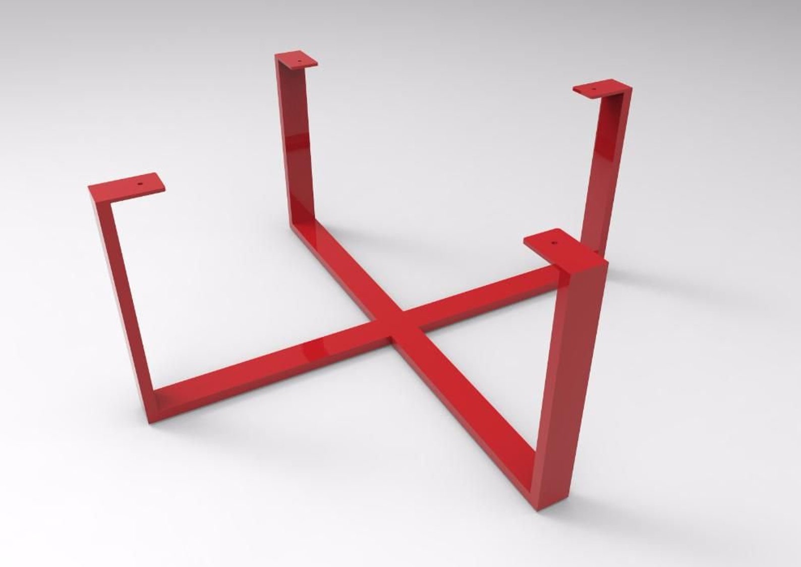 Metal Table Base Industrial Farmhouse - Etsy