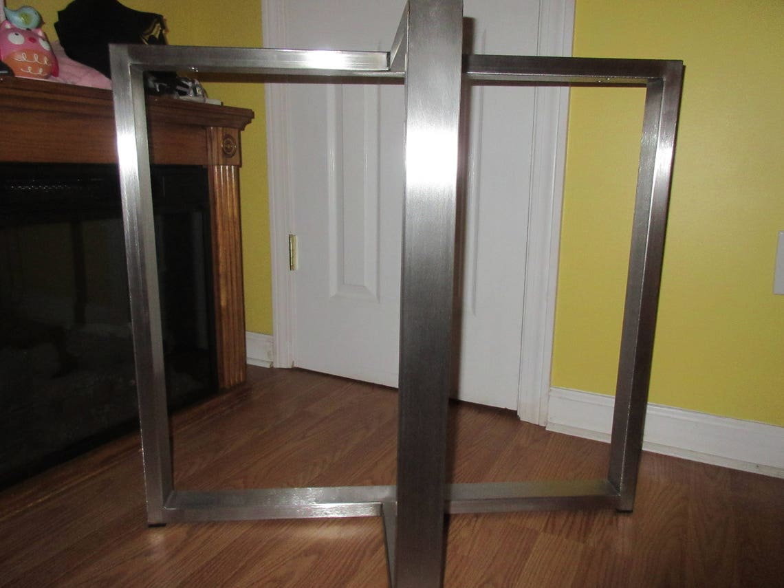 Stainless Steel T Shaped Table Base | Etsy