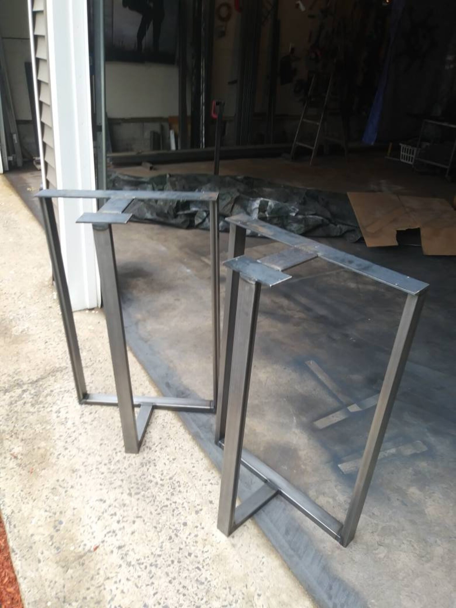 Counter Height Metal Table Base | Etsy