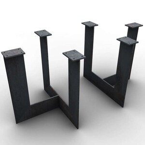 Metal Table Base, T-shaped Table Legs Industrial Table Base - Etsy