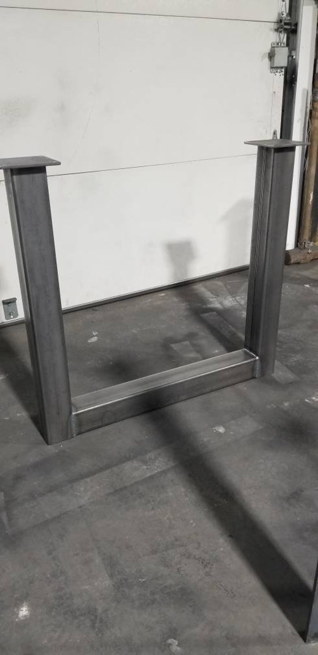 Metal Table Base, 3x3 Tubing, Super Heavy Duty Industrial Base, Custom ...