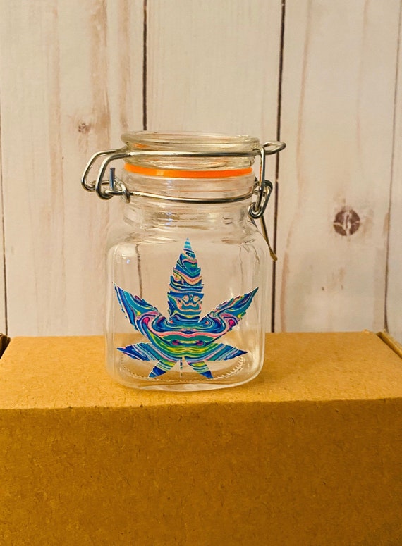 Cannabis Jar Weed Jar Marijuana Jar Weed Stash Jar Dope | Etsy