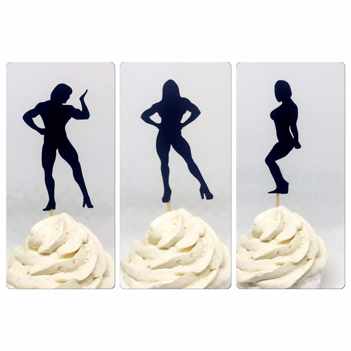 Bodybuilder Cupcake Toppers Bodybuilder Topper Body Builder | Etsy