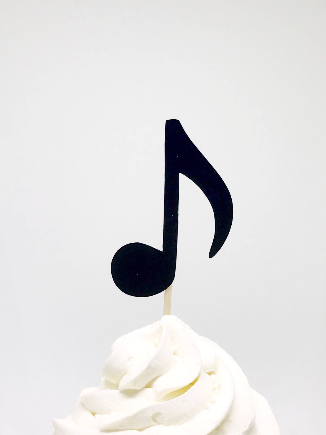 Music Note Cupcake Toppers Music Party Decor Music Note - Etsy