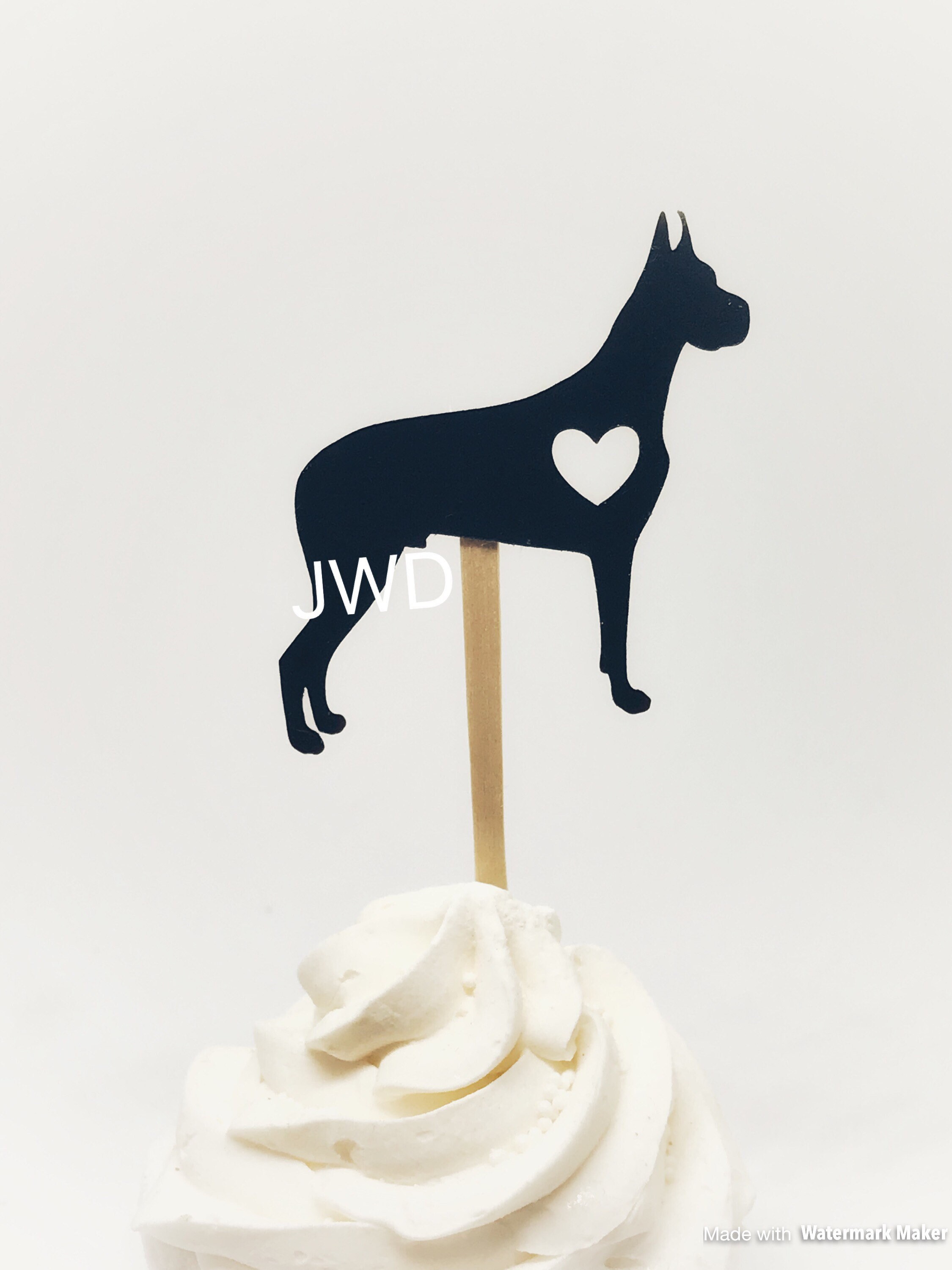 Dog Cupcake Toppers Pet Cupcake Toppers Dog Party Pet - Etsy