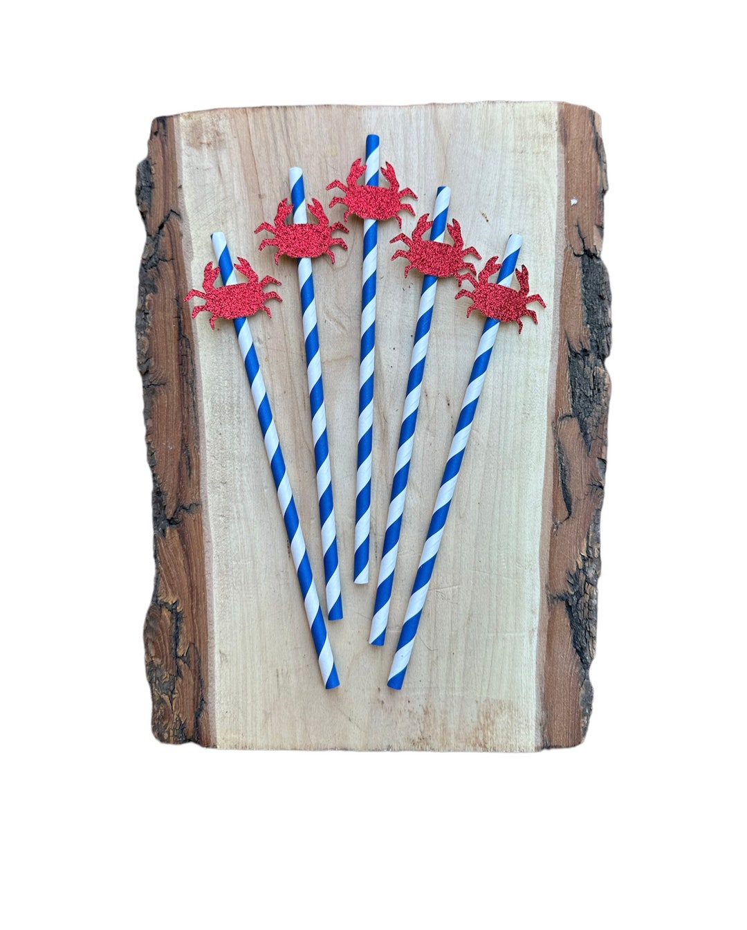 Crab Straws, Crab Theme, Crab Party, Crab Decor, Beach Straws, Beach ...