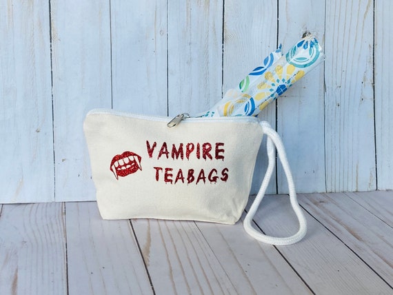 Vampire tampon bag vampire teabag tampon bag maxi bag | Etsy