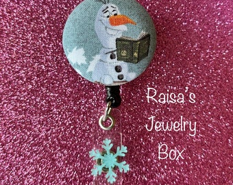 Olaf Badge Reel - Etsy