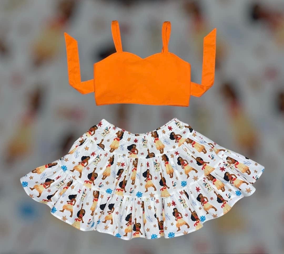 Moana Girls Crop Top Moana Toddler Crop Top Moana Girls Crop - Etsy