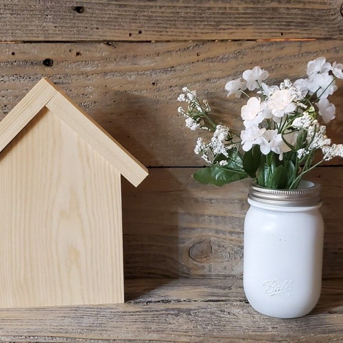 Blank House Shaped Wooden Sign / Blank Framed Sign / Blank - Etsy