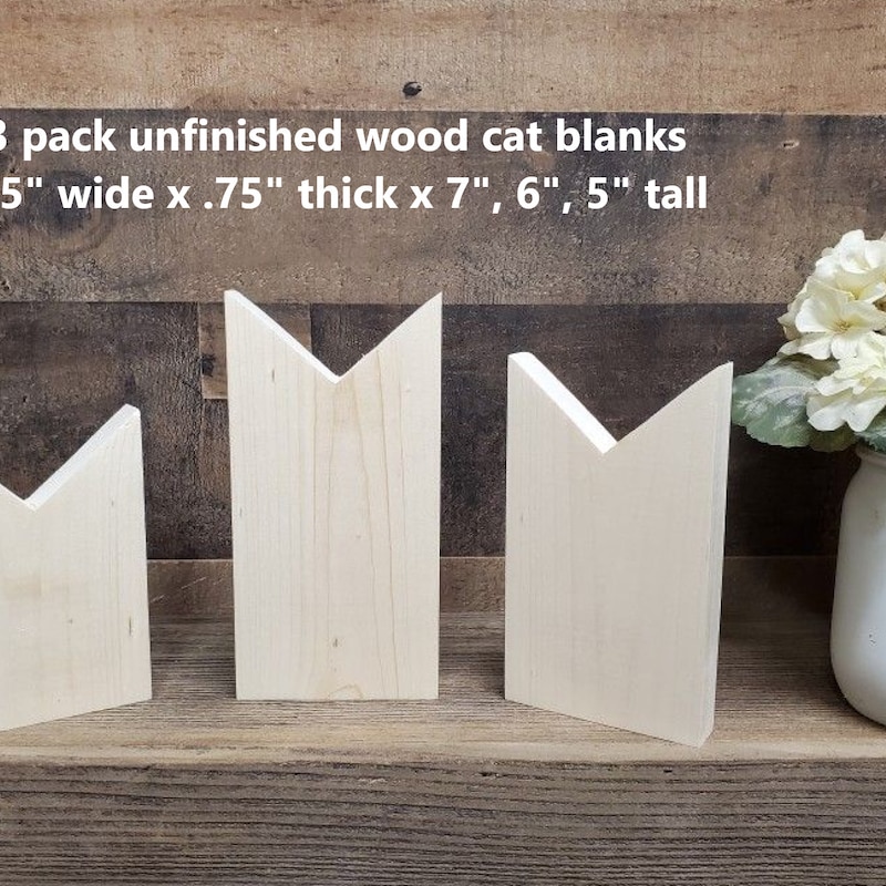 Orange Cat Block Set - Etsy