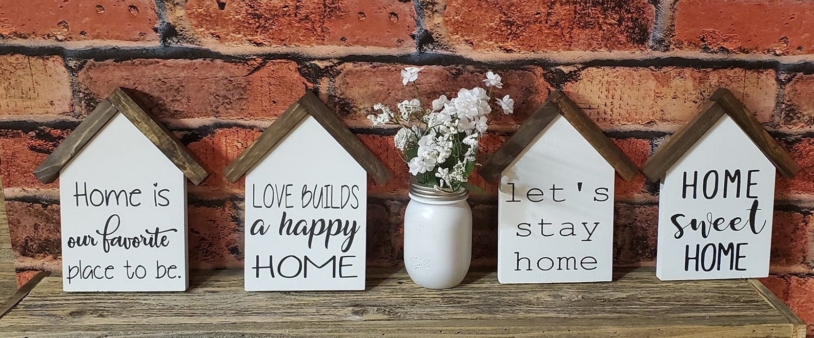 Blank House Shaped Wooden Sign / Blank Framed Sign / Blank Farmhouse ...