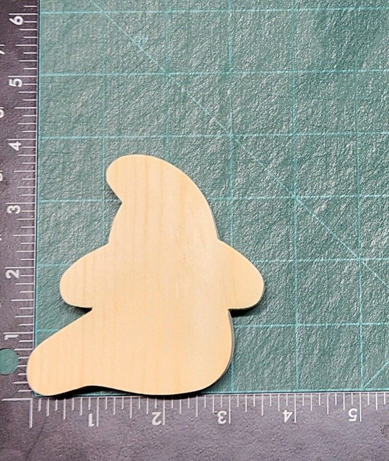 Set of 3 Unfinished Wood Ghost Cut Outs Made From 3/4" Pine With ...