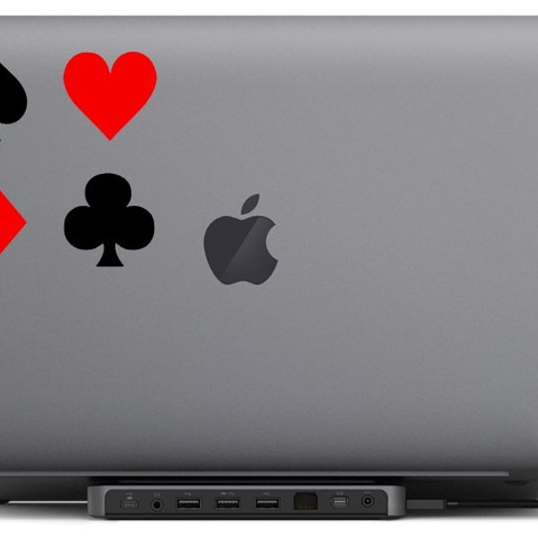 Playing Card Suit Decal - Etsy