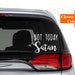Not Today Satan Vinyl Decal / Not Today Sticker / Rupaul Decal / Laptop ...