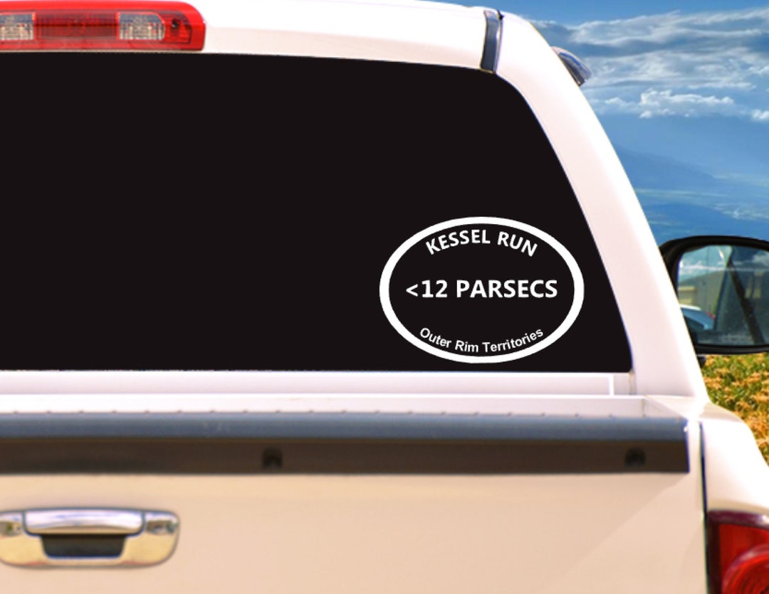 Kessel Run Star Wars Inspired Decal / 12.0 Parsecs / Kessel Run ...