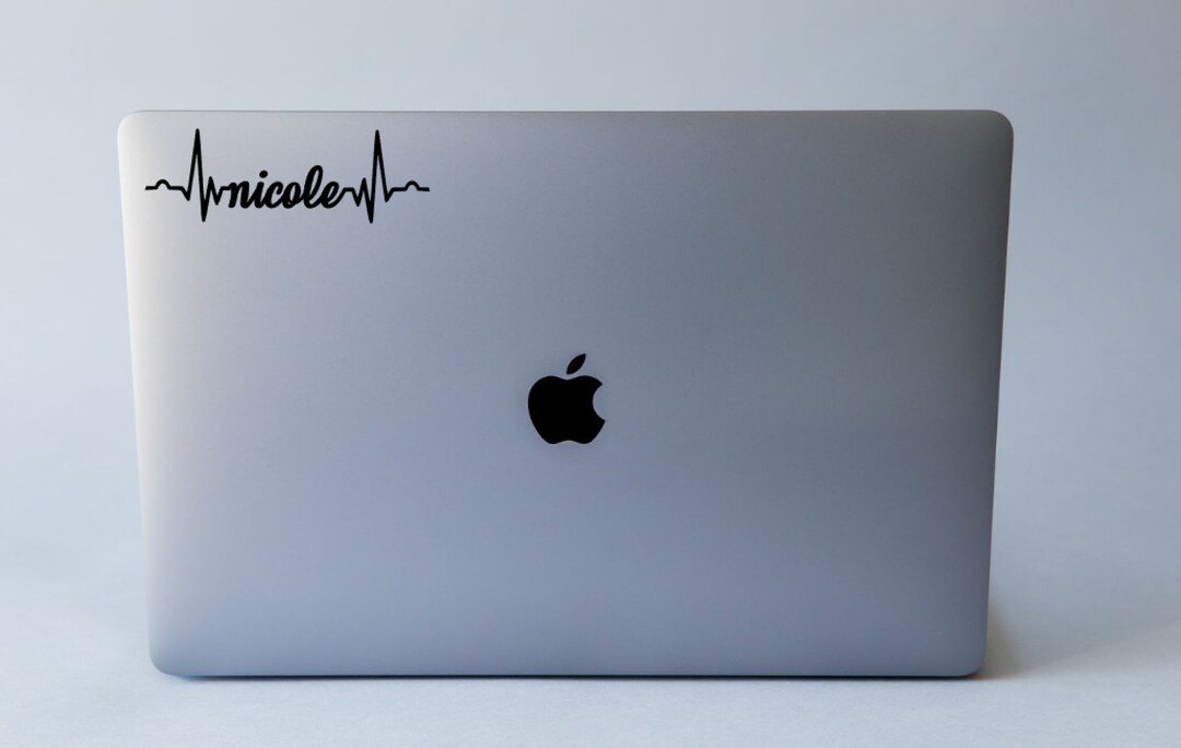 Heartbeat Name Decal / Custom EKG Decal / Nurse Decal / Decal / Sticker ...