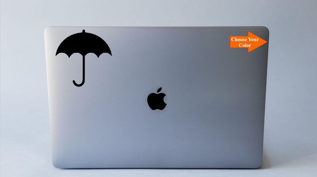 Umbrella Decal / Umbrella Sticker / Laptop Decal / Tumbler Decal - Etsy