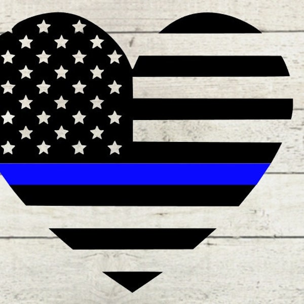 Thin Blue Line - Etsy