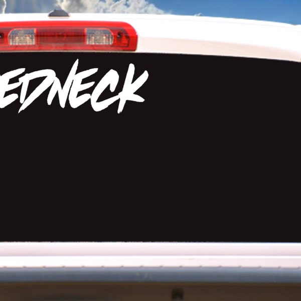 Redneck Decal - Etsy