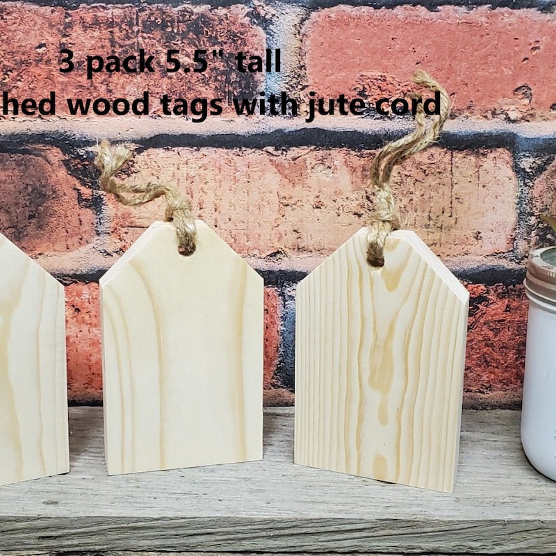 Wood Tags - Etsy