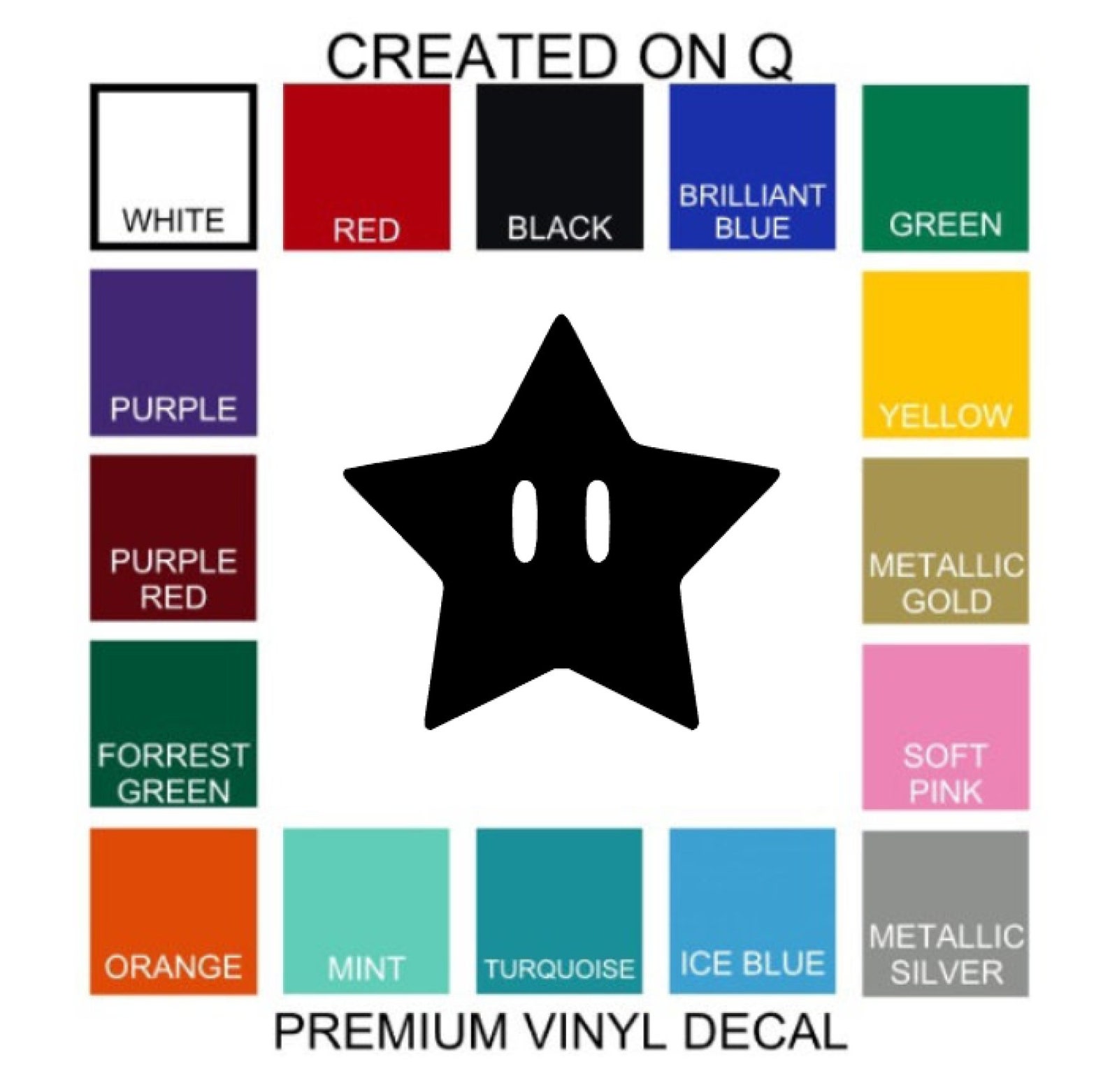 Mario Brothers Starman Decal / Video Game Decal / Invincible Star Decal ...