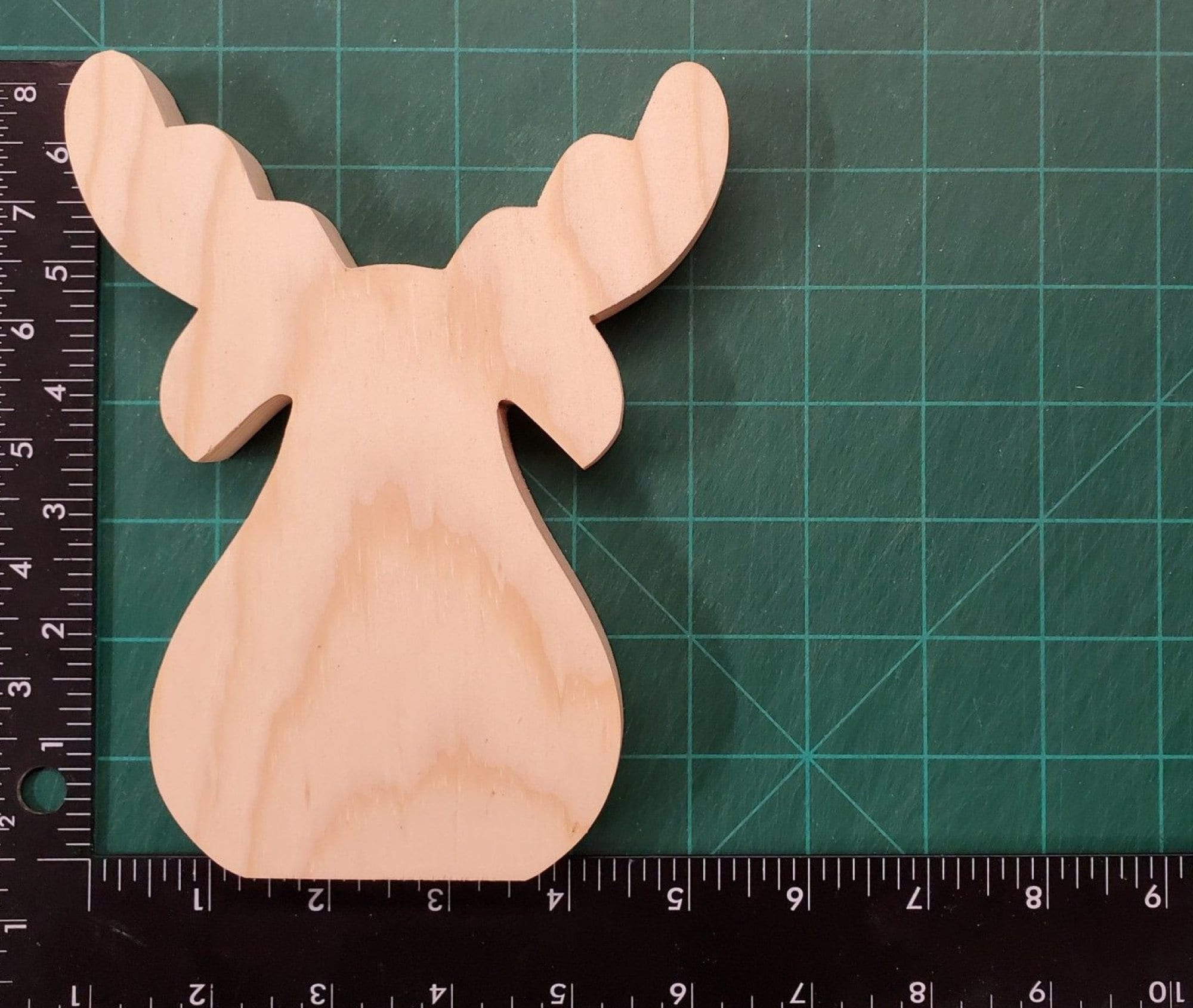 Unfinished Wood Reindeer Cutout / Wood Reindeer / Christmas - Etsy