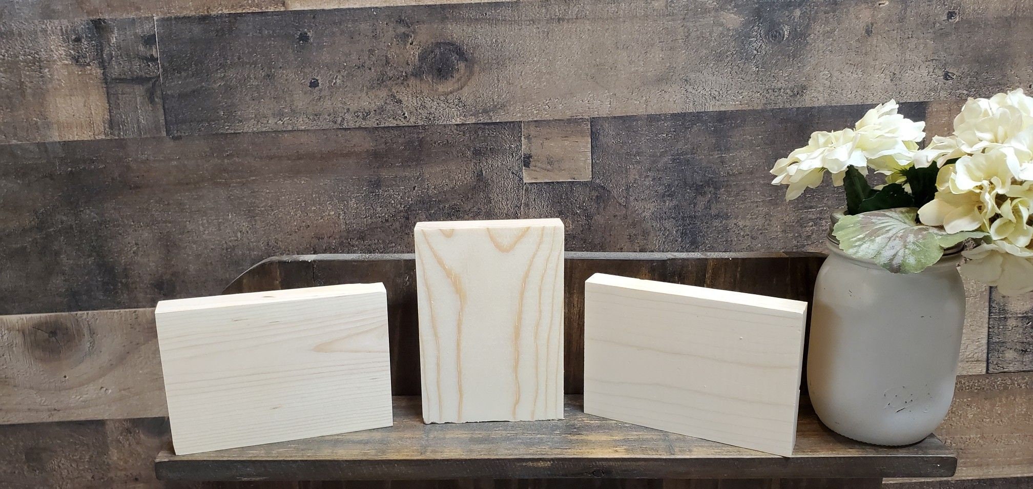 4 Pack of Mini Book Stacks /unfinished Mini Book Stack / 12 - Etsy