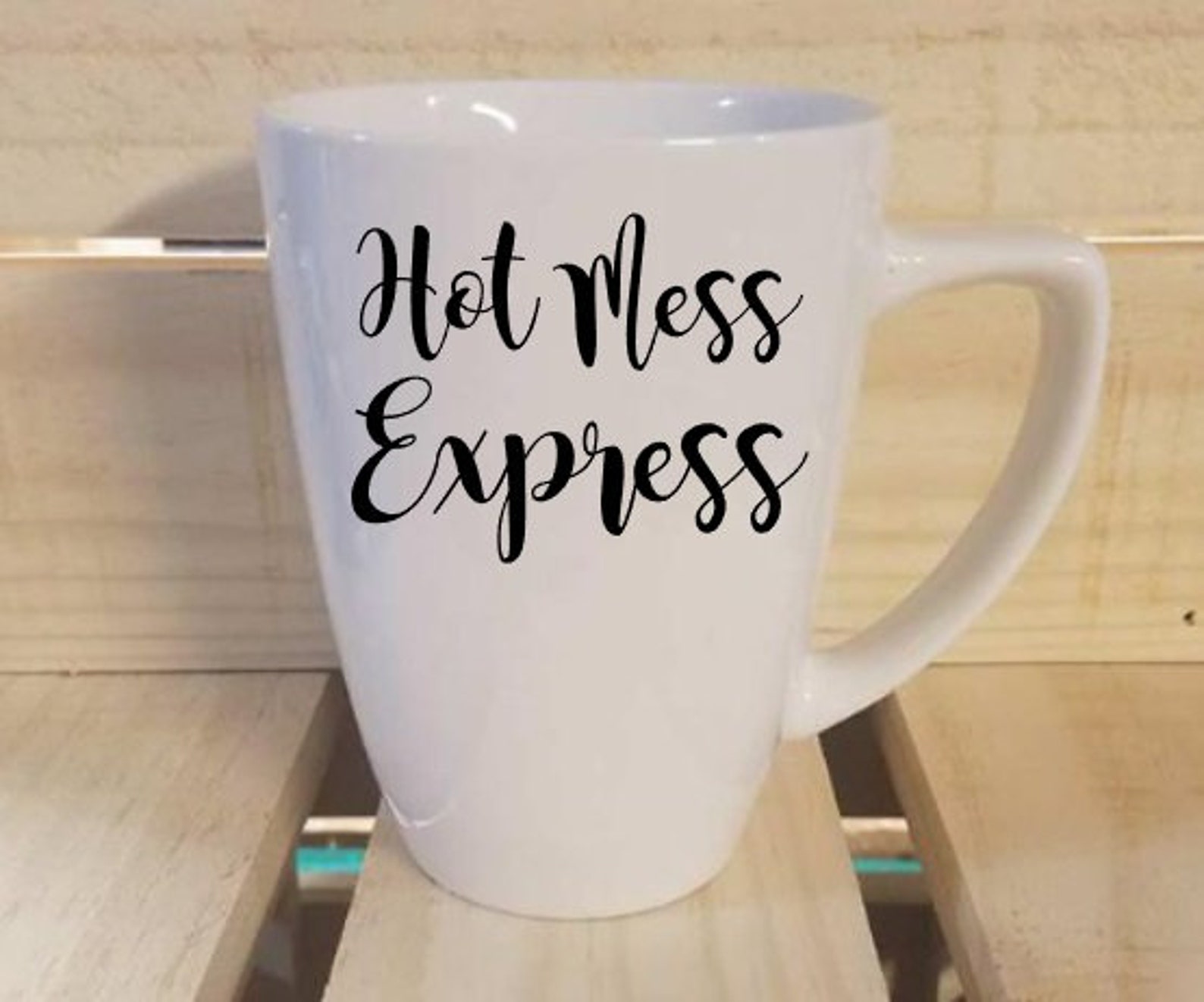 Hot Mess Express Decal / Hot Mess Express Sticker / Truck - Etsy