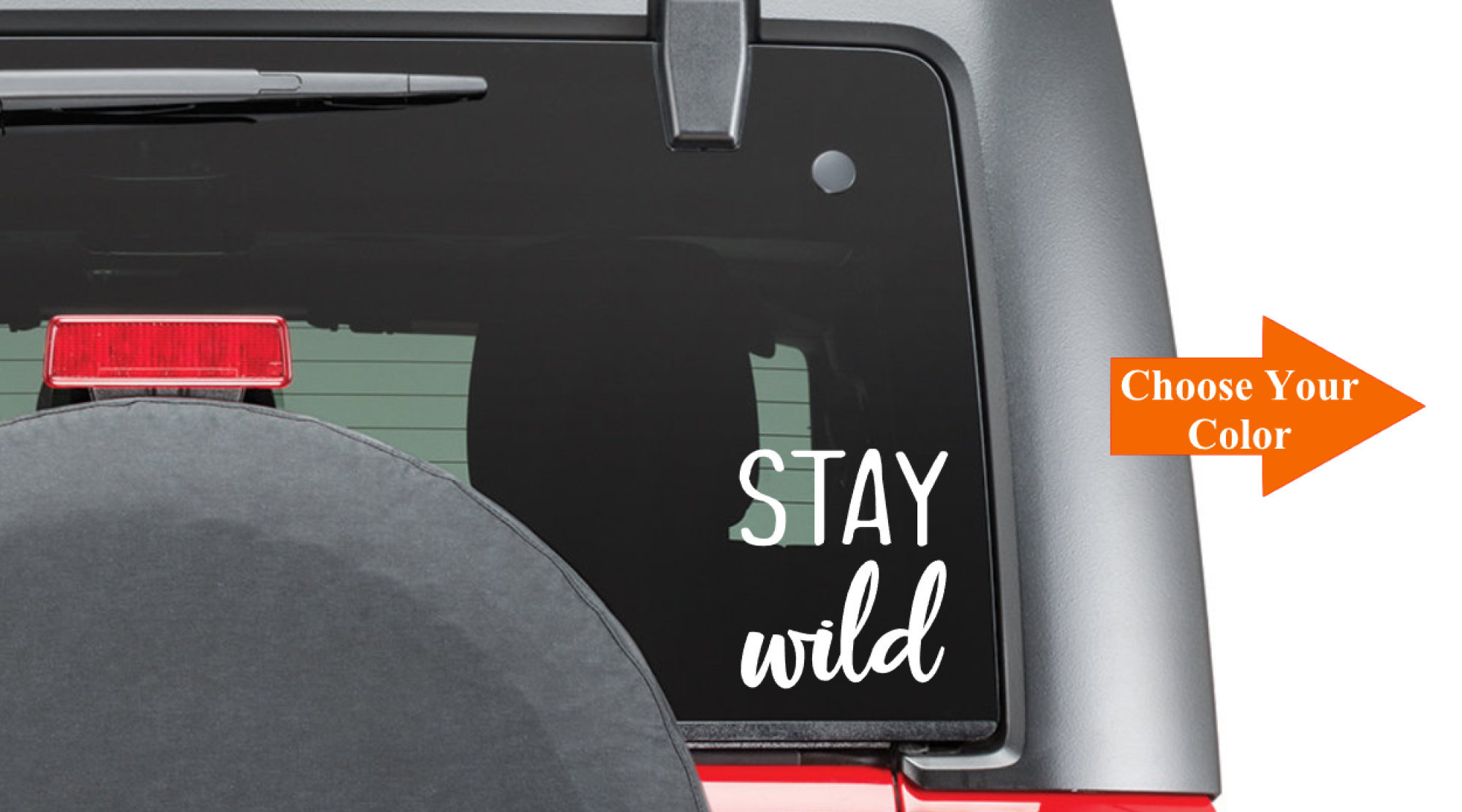 Stay Wild Vinyl Decal / Stay Wild / Decal / Sticker / Window | Etsy