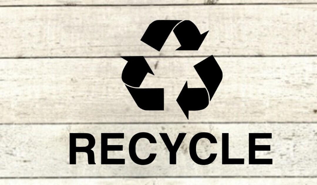 Recycle Decal / Recycle Sticker / Recycle Vinyl Sticker / Recycle Vinyl ...