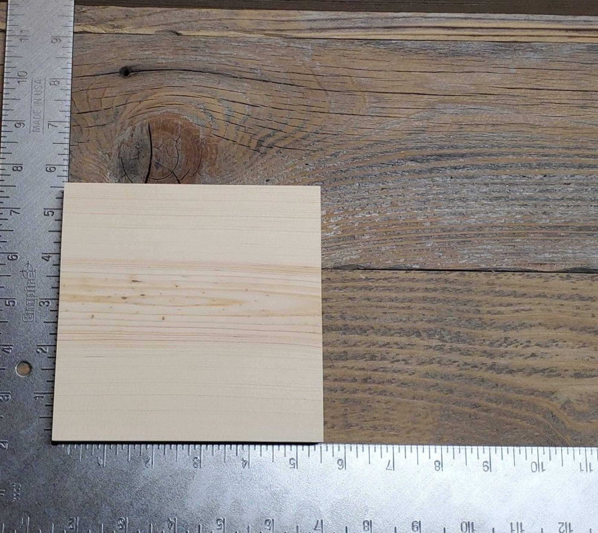 6 Pack 5.5 X 5.5 X .75 Wood Blocks / Blank - Etsy