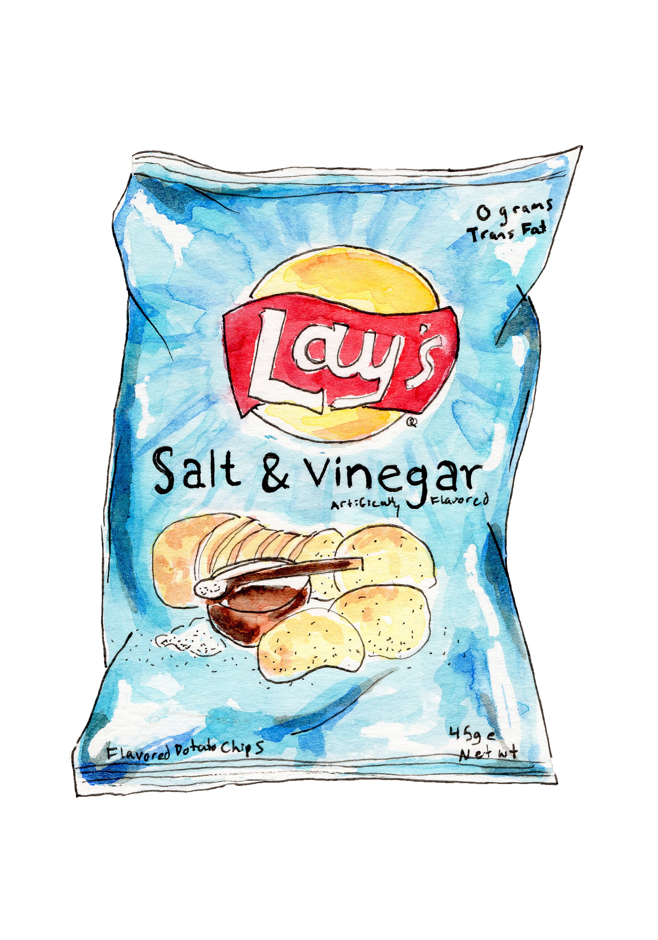 Snack Lover's Chip Bag Stickers Flamin Hot Cheetos, Salt and Vinegar ...