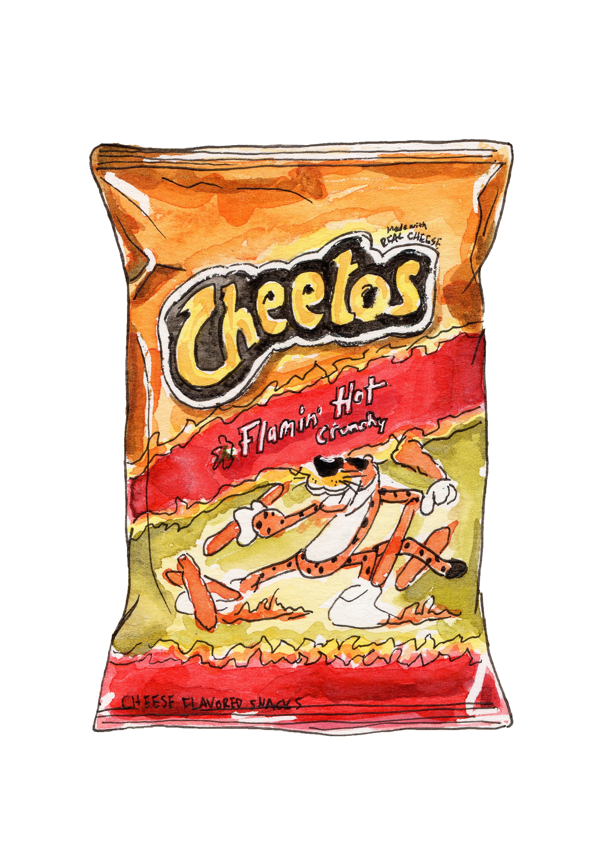 Snack Lover's Chip Bag Stickers- Flamin Hot Cheetos, Salt and Vinegar ...