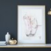 Ballet Shoes Poster From Original 5th Watercolor Painting by Artist Roy ...