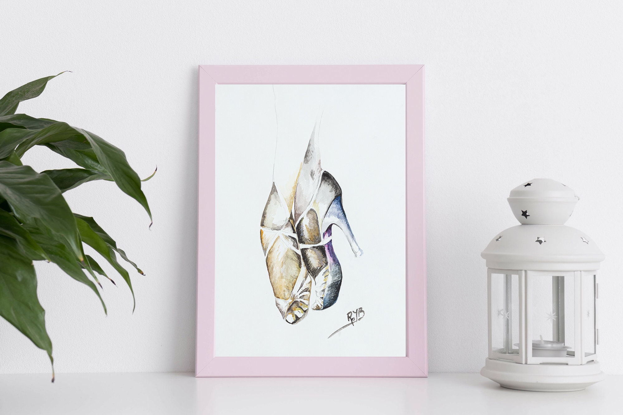 Ballroom Dancer Print From Original cha Cha - Etsy